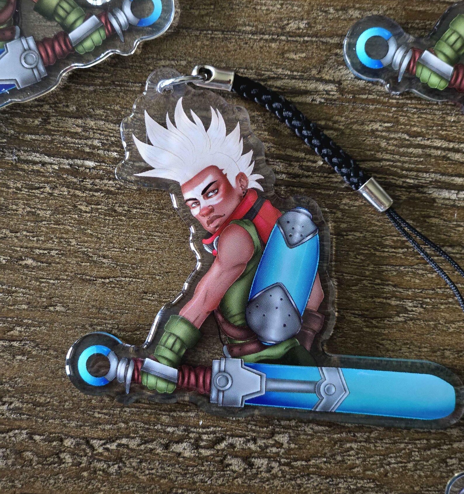 League of Legends Ekko Acrylic Charms - Etsy