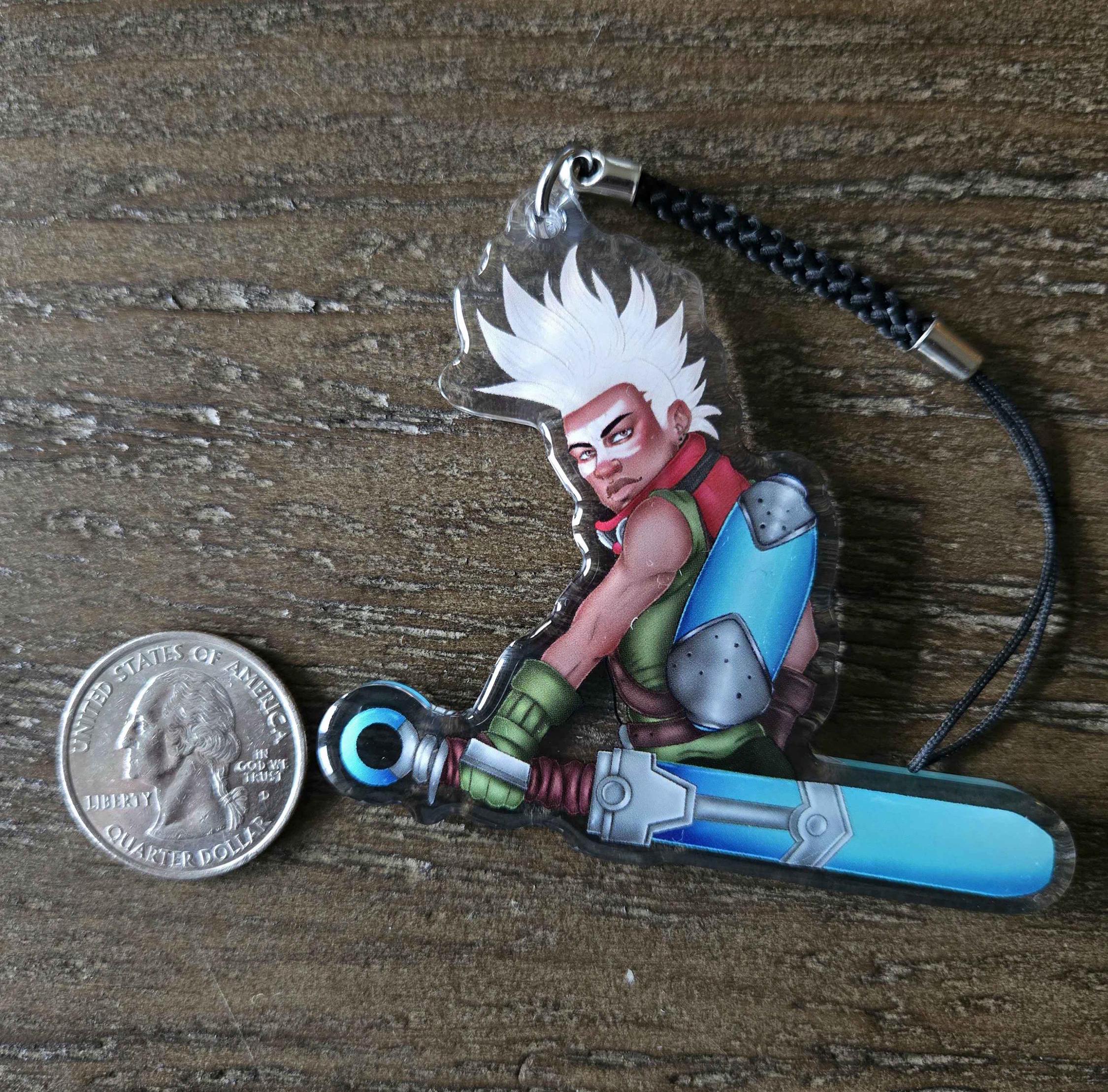 League of Legends Ekko Acrylic Charms - Etsy