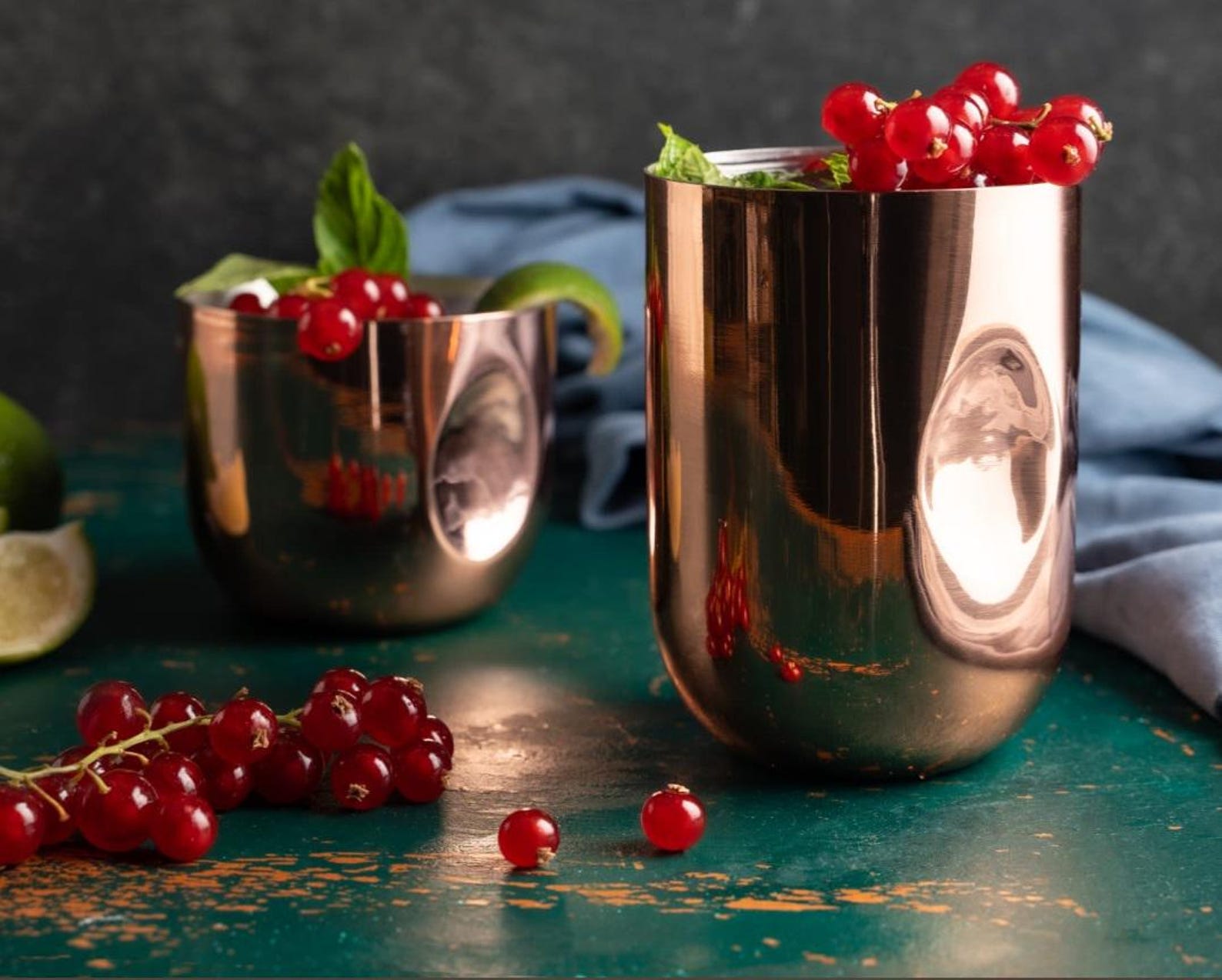 Handcrafted Copper Cocktail Cup: Tin-lined Moscow Mule Mug - Etsy