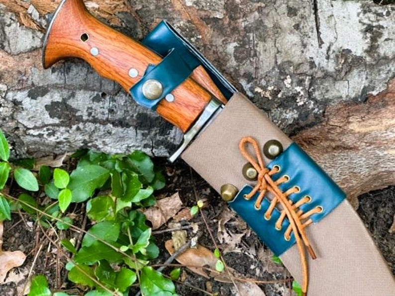 Hand Forged, 5160 Spring Steel, Kukri Knife, Hunting, Fishing, Camping ...