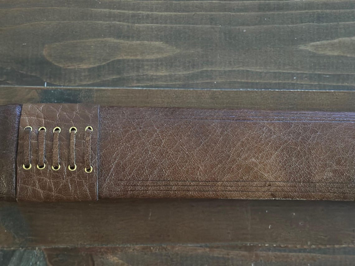 Hand Forged Machete, Spring Steel, Etched Handle, Sword Type Machete ...