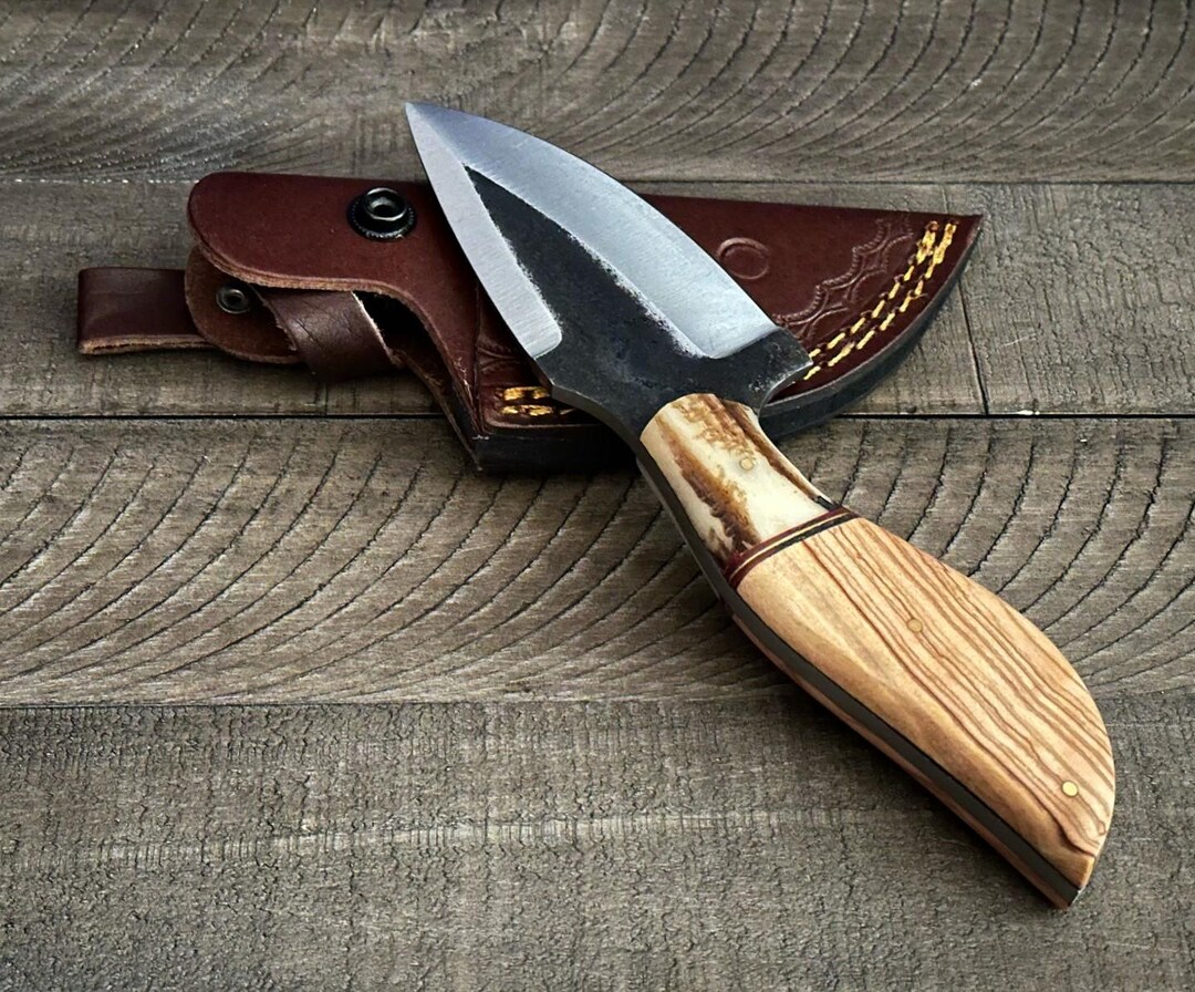 Fixed Blade Skinning Knife, Gift for Him, Hunting and Fishing Knife ...