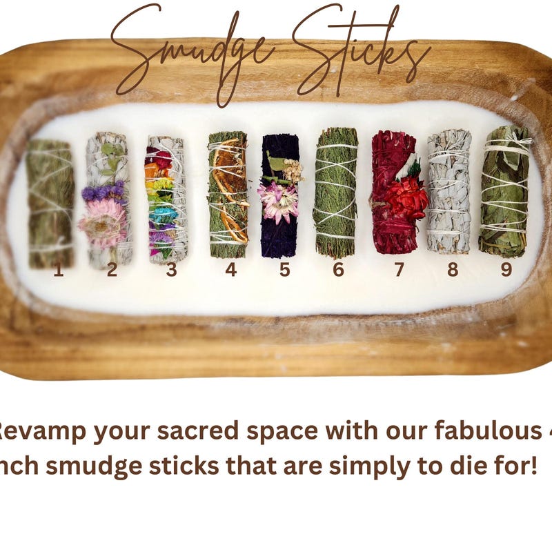 Smudge Sticks - Etsy