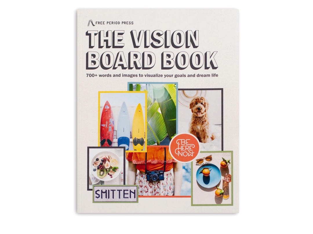 Vision Board Book: 700+ Images for Goal Setting & Scrapbooking - Etsy