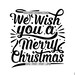 Christmas Text SVG - Etsy
