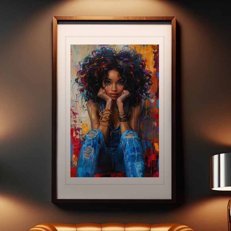 Abstract Hair Art - Etsy UK