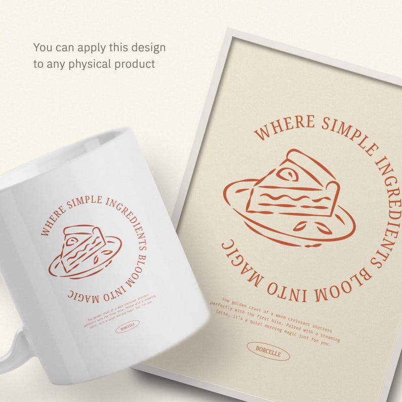 Cake T-shirt Design, Editable Canva & Illustrator Template, Whimsical ...