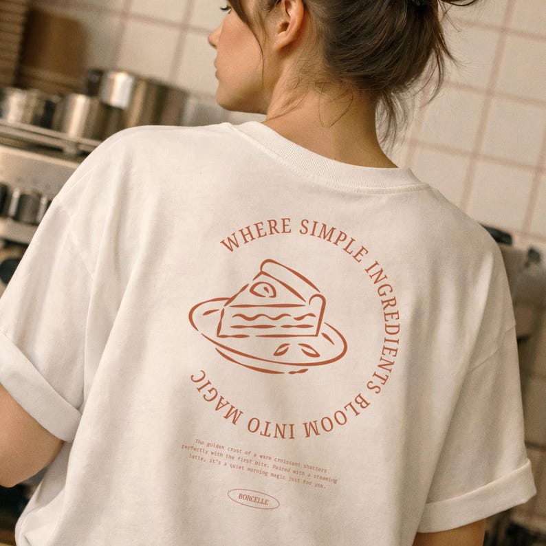 Cake T-shirt Design, Editable Canva & Illustrator Template, Whimsical ...