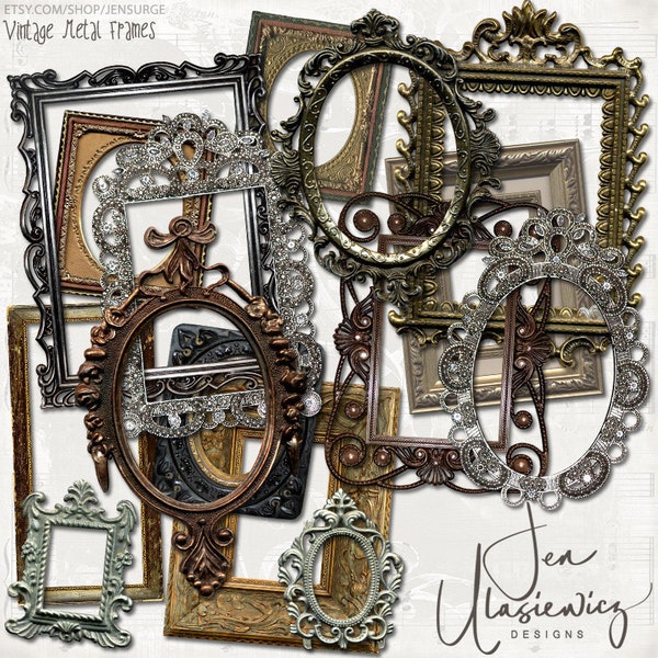 Metal Collage Frames - Etsy