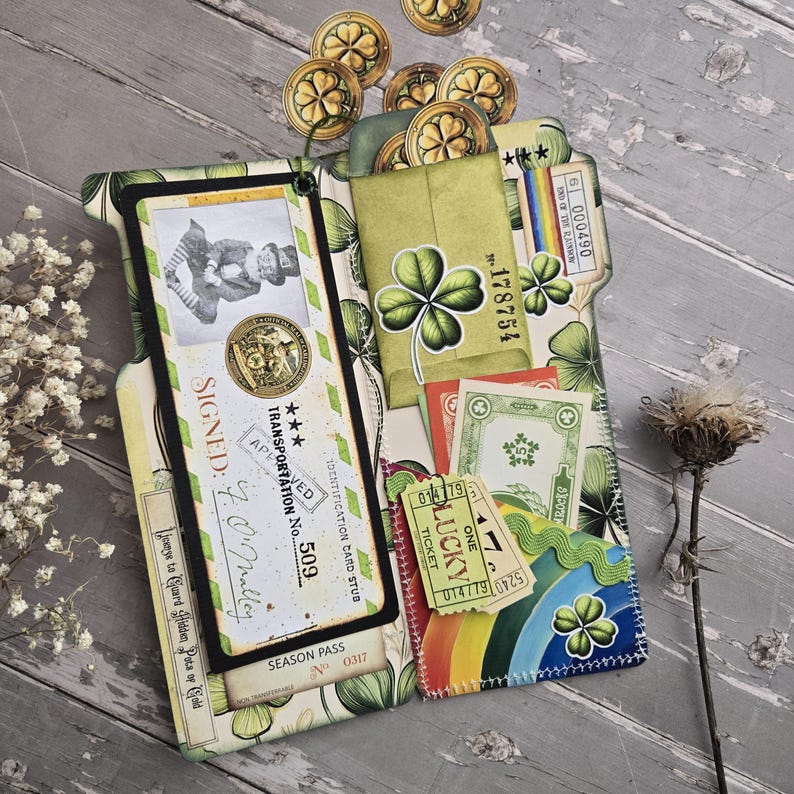 Leprechaun Passport Folio Printable: St. Patrick's Day Holiday Fun ...