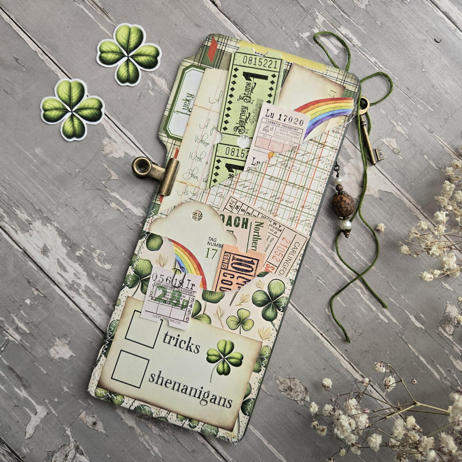 Leprechaun Passport Folio Printable: St. Patrick's Day Holiday Fun ...