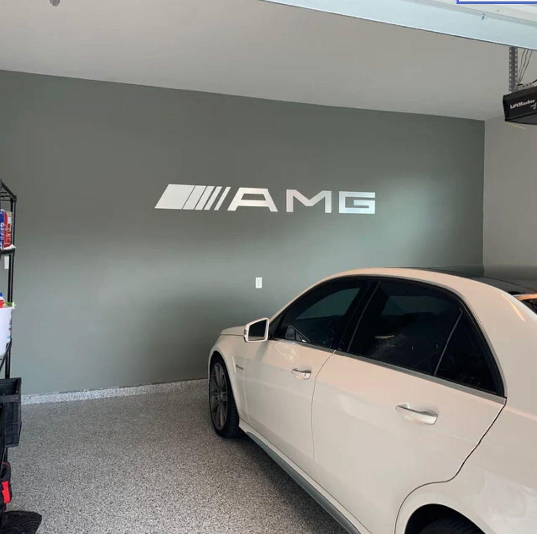 AMG METAL SIGN - Mercedes Sıgn - Garage Sıgn - Home Decor - Etsy