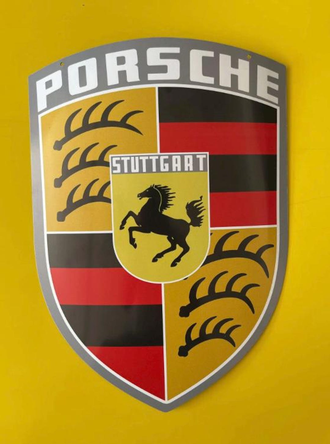 Porsche Metal Wall Sıgn Garage Sıgn Decor Wall Art Wall Decor Home ...