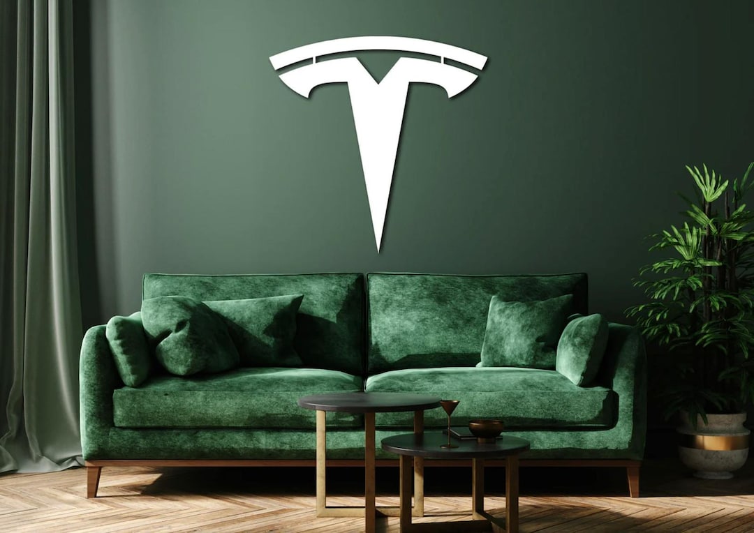 TESLA METAL SIGN Tesla Sıgn Garage Sıgn Home Decor - Etsy