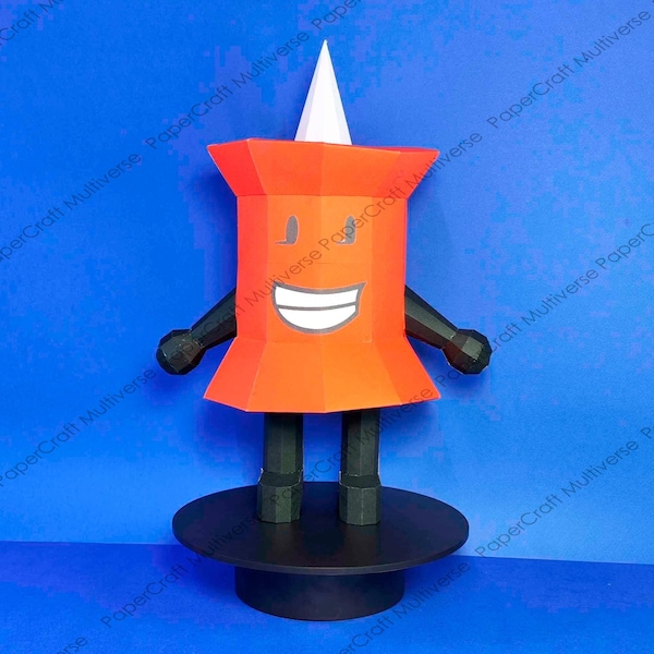 Bfdi Papercraft Template - Etsy