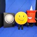 Coiny BFDI Papercraft Model - Printable DIY Template, Low Poly, 3D ...