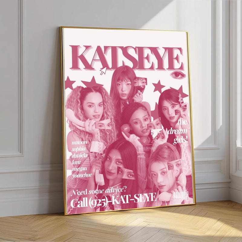 Katseye Poster - Etsy Australia