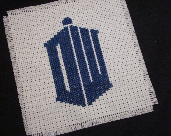 2010 Doctor Who Logo /// Cross-stitch Pattern - Etsy