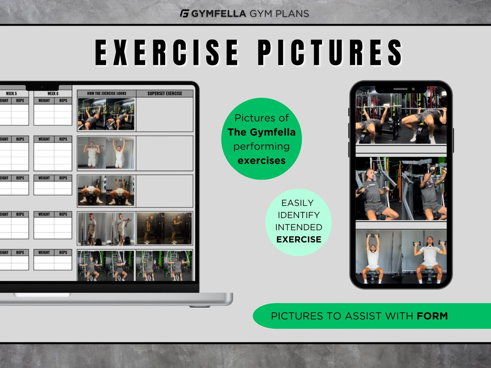 4 Day Training Plan | Gym Plan | 6 Week Tracking | Muscle Building ...