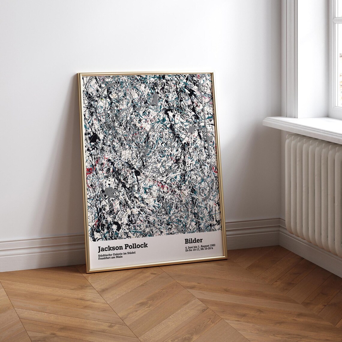 Jackson Pollock Number 19 1948 Poster Instant Download Abstract ...