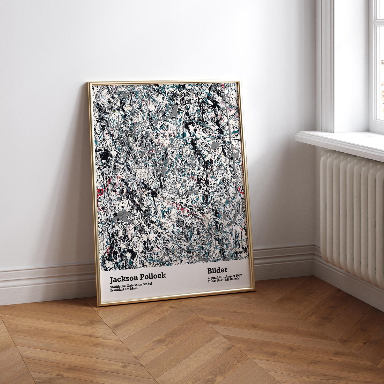 Jackson Pollock Number 19 1948 Poster Instant Download Abstract ...