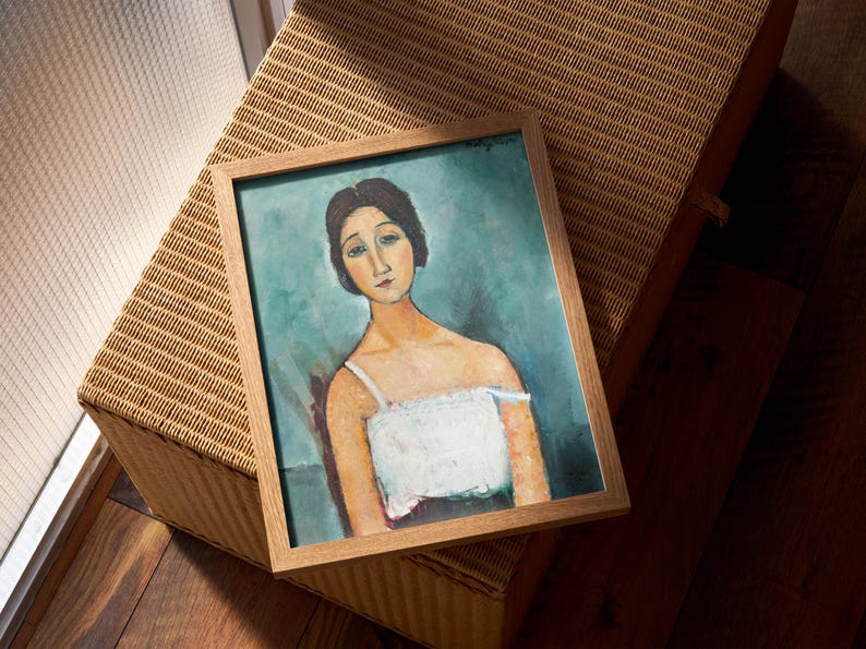 Amedeo Modigliani Christina Portrait Poster, Vintage Figurative Art ...