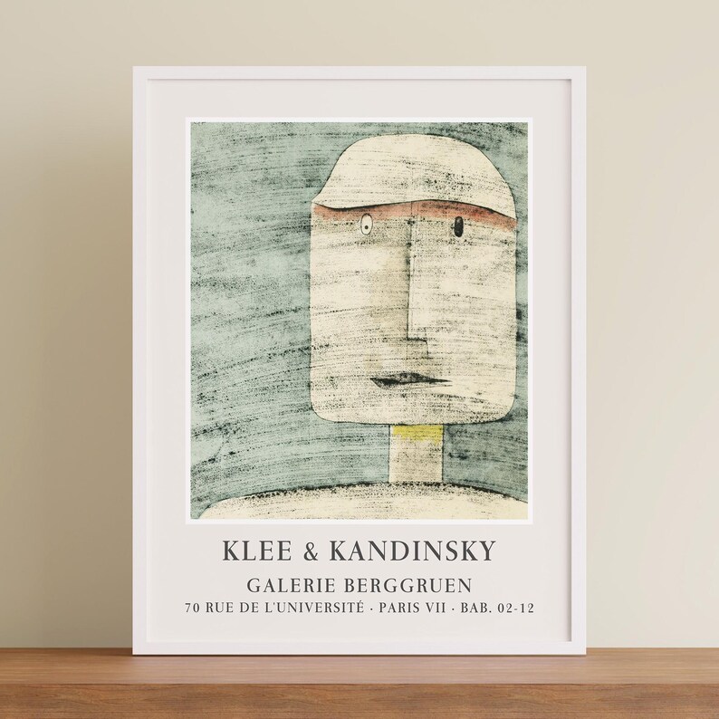 Paul Klee Wassily Kandinsky Instant Download Poster Vintage Print Art ...