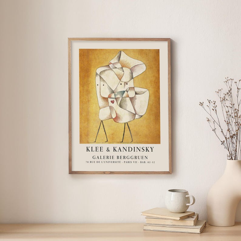 Paul Klee 'brother and Sister' Bauhaus Art Print (digital Download) - Etsy
