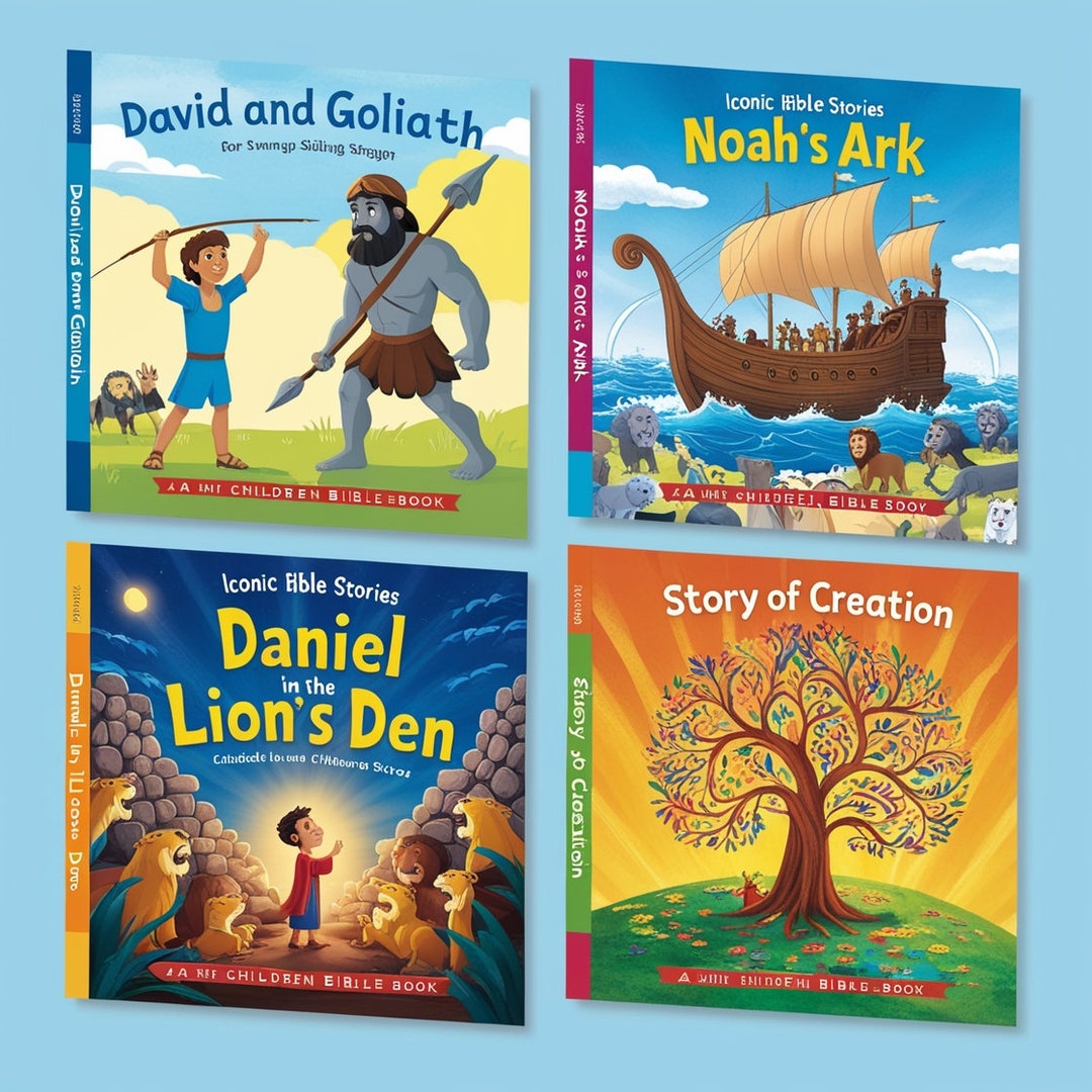 Children's Bible Story Collection - Etsy