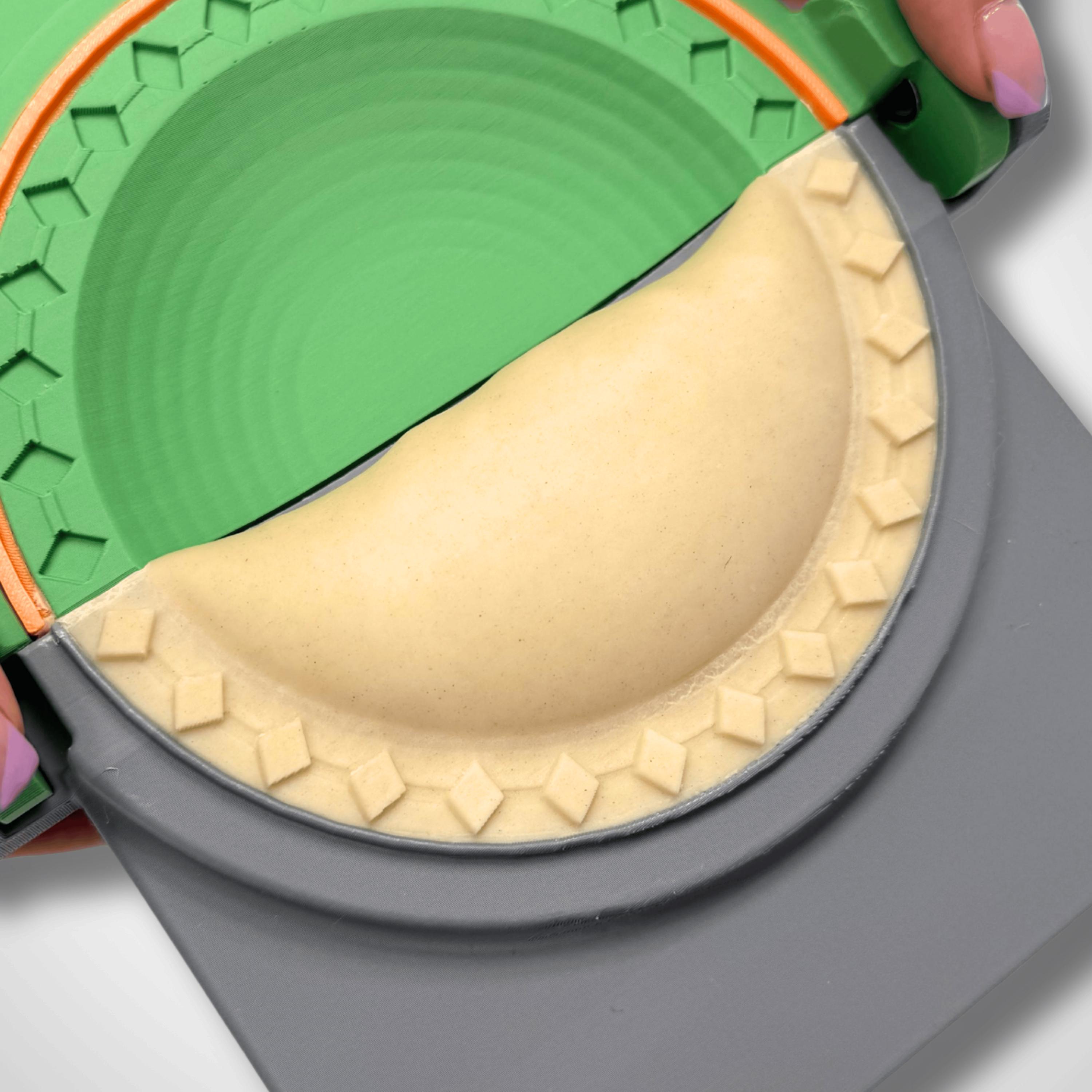Empanada Maker 7” (17.8 Cm) | Crimp Design Press | Dumpling, Calzone ...