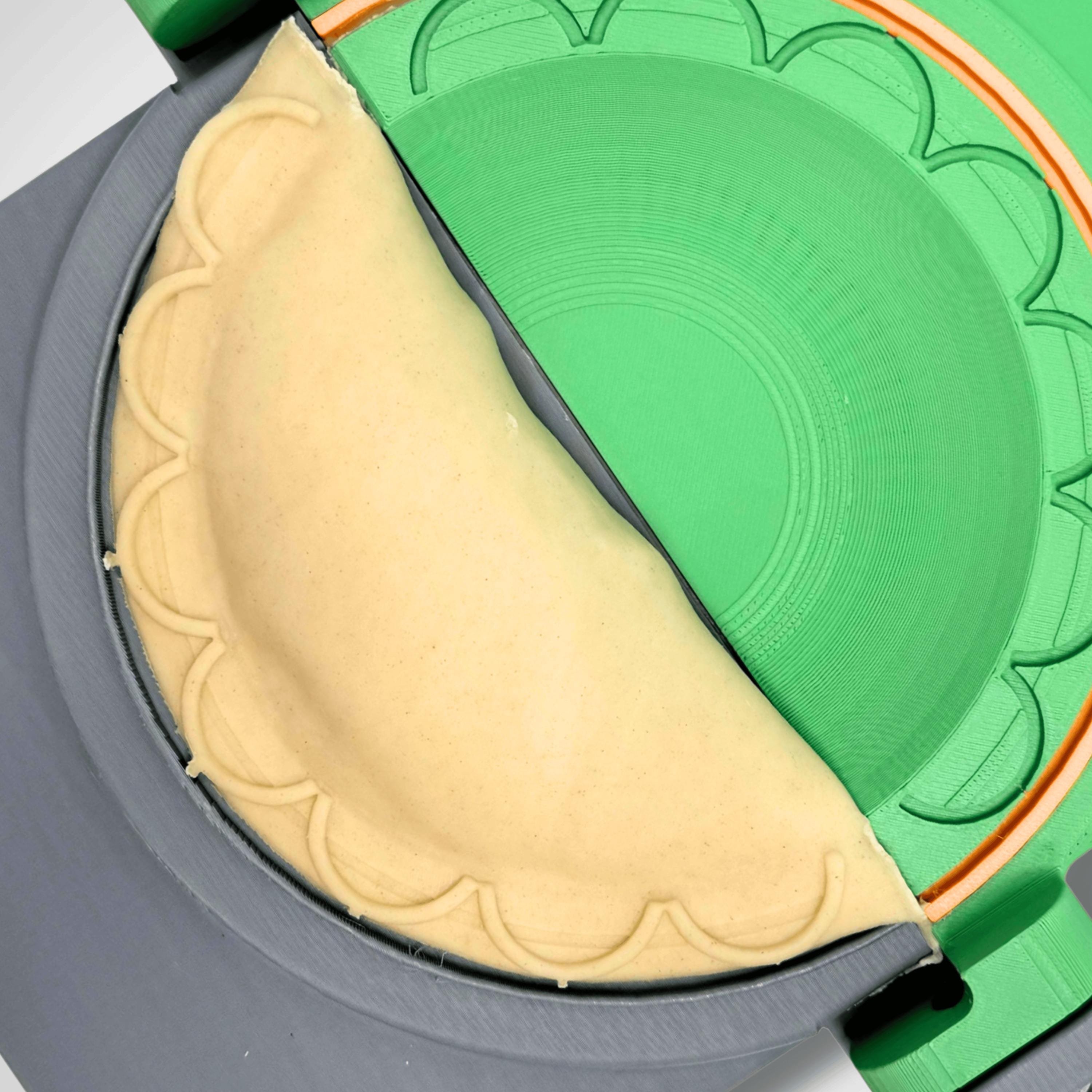 Empanada Maker 7” (17.8 Cm) | Crimp Design Press | Dumpling, Calzone ...