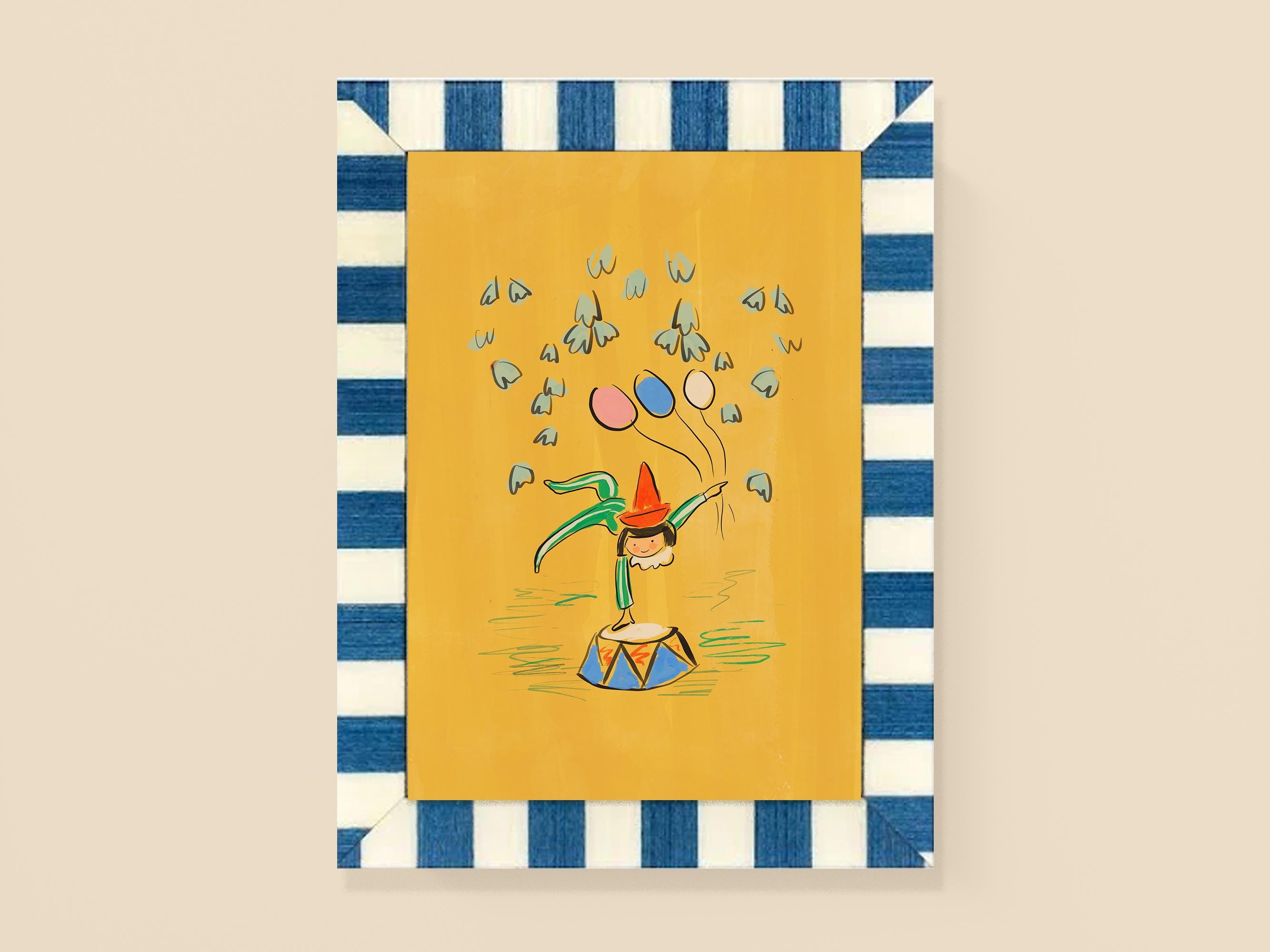 Pepito Madeline Bemelman Inspired Giclee Circus Print in Multiple Sizes ...