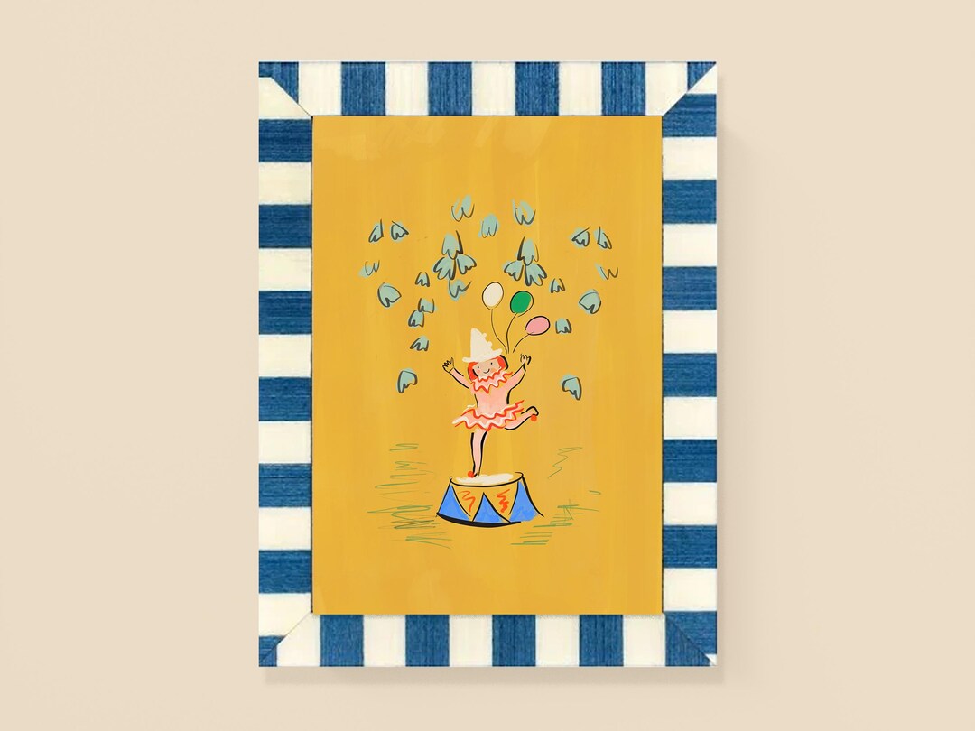 Madeline Bemelman Inspired Giclee Circus Print in Multiple Sizes ...