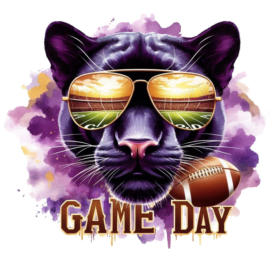 Prairie View Football, Panther Team Mascot, PVU Football Digital Image ...