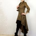 Steampunk High Low Jacket, Hi Lo Coat, Fishtail Suit, Long Back Light ...