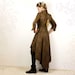 Steampunk High Low Jacket, Hi Lo Coat, Fishtail Suit, Long Back Light ...