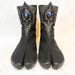 Ninja Tabi Shoes, Black Summer Cotton Fabric Boots, Leather, Vegan ...