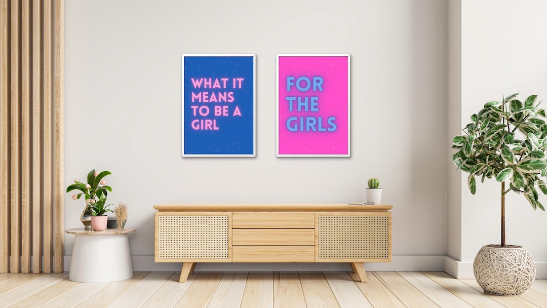For the Girls Poster Bundle - Etsy