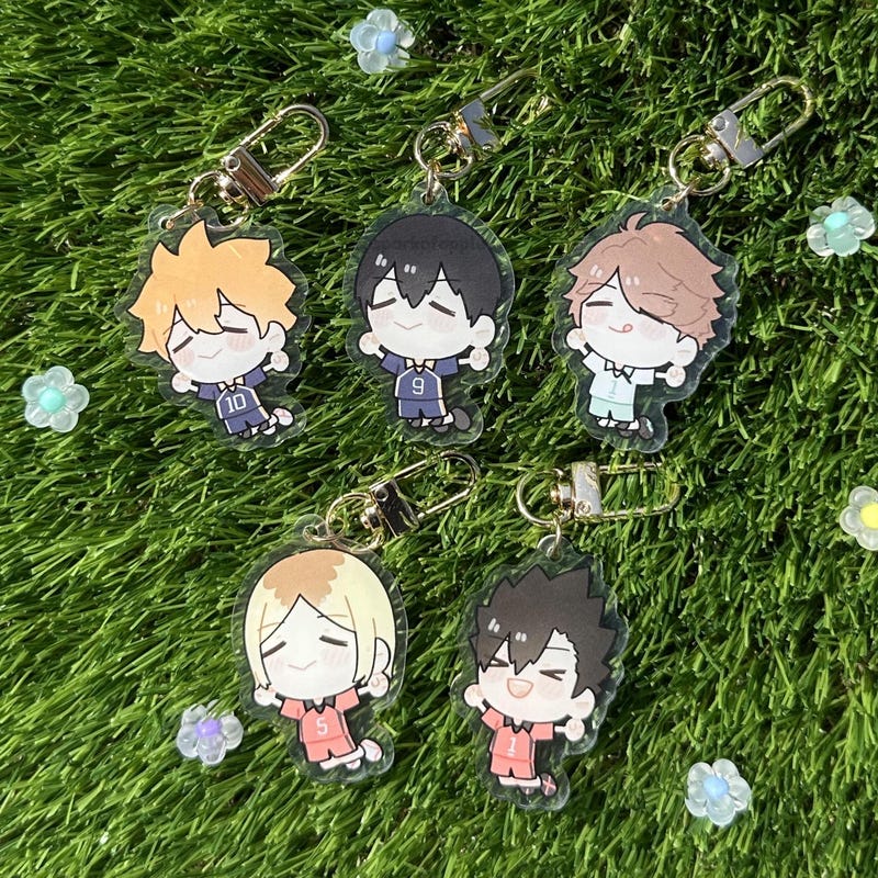 Haikyuu Keychain - Etsy