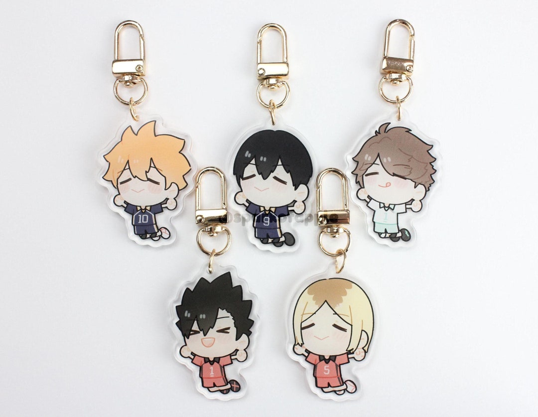 Haikyuu Acrylic Keychains - Etsy