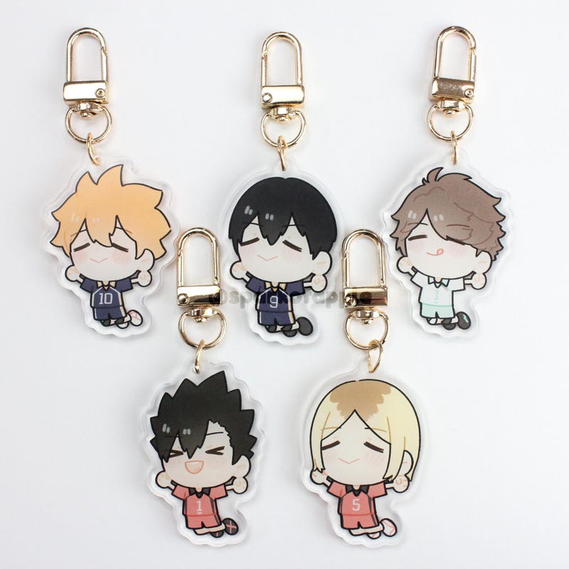 Haikyuu Keychain - Etsy