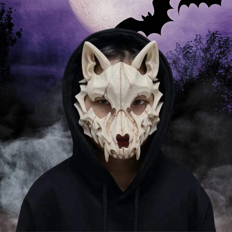 Skeleton Mask - Etsy