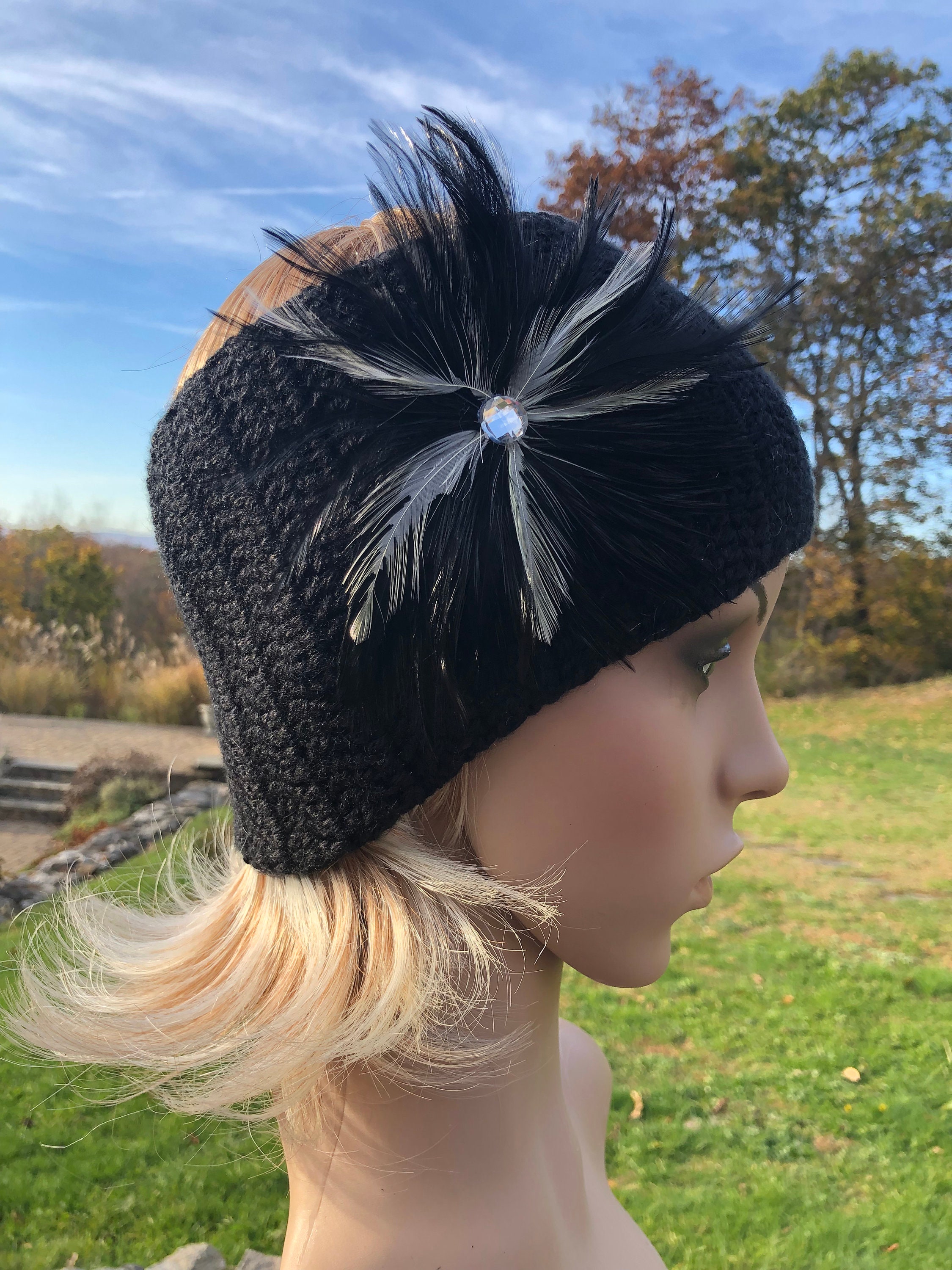 Hand Crocheted Head Snuggle, Headband - Etsy UK