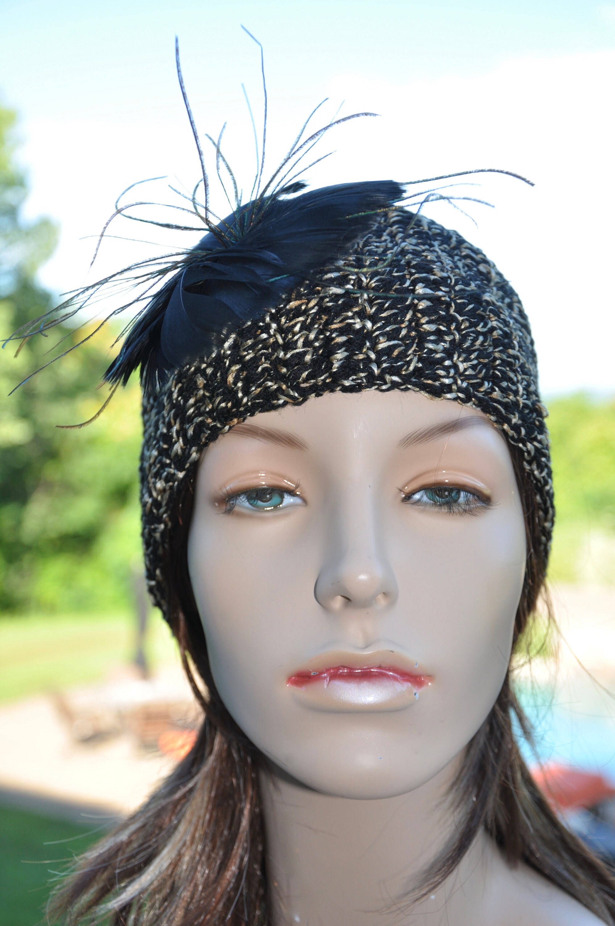 Hand Crocheted Head Snuggle, Headband - Etsy UK