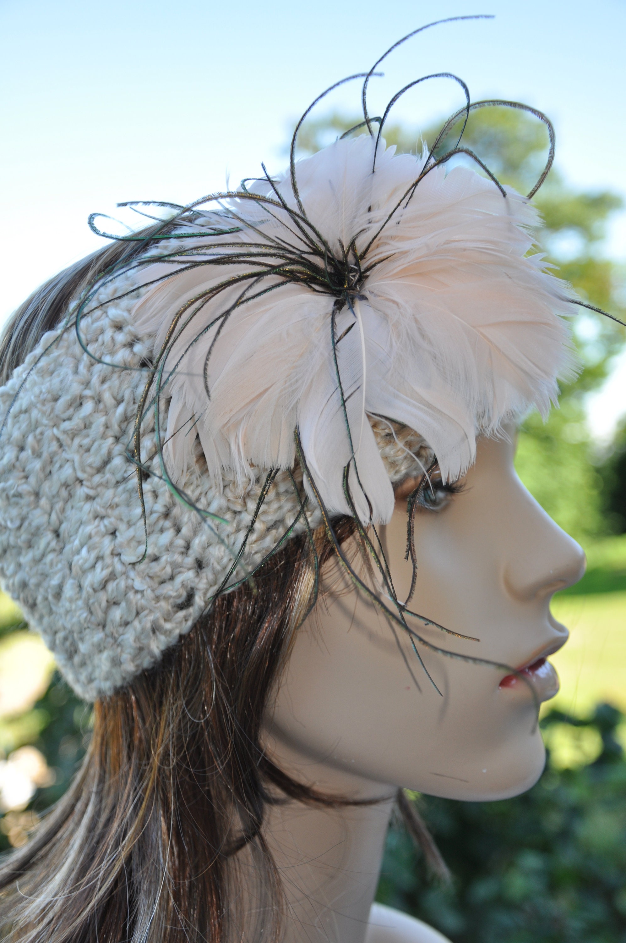 Hand Crocheted Head Snuggle, Headband - Etsy UK