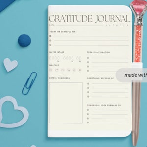 Digital Gratitude Journal | Daily Gratitude Journal for Ipad, Goodnotes ...