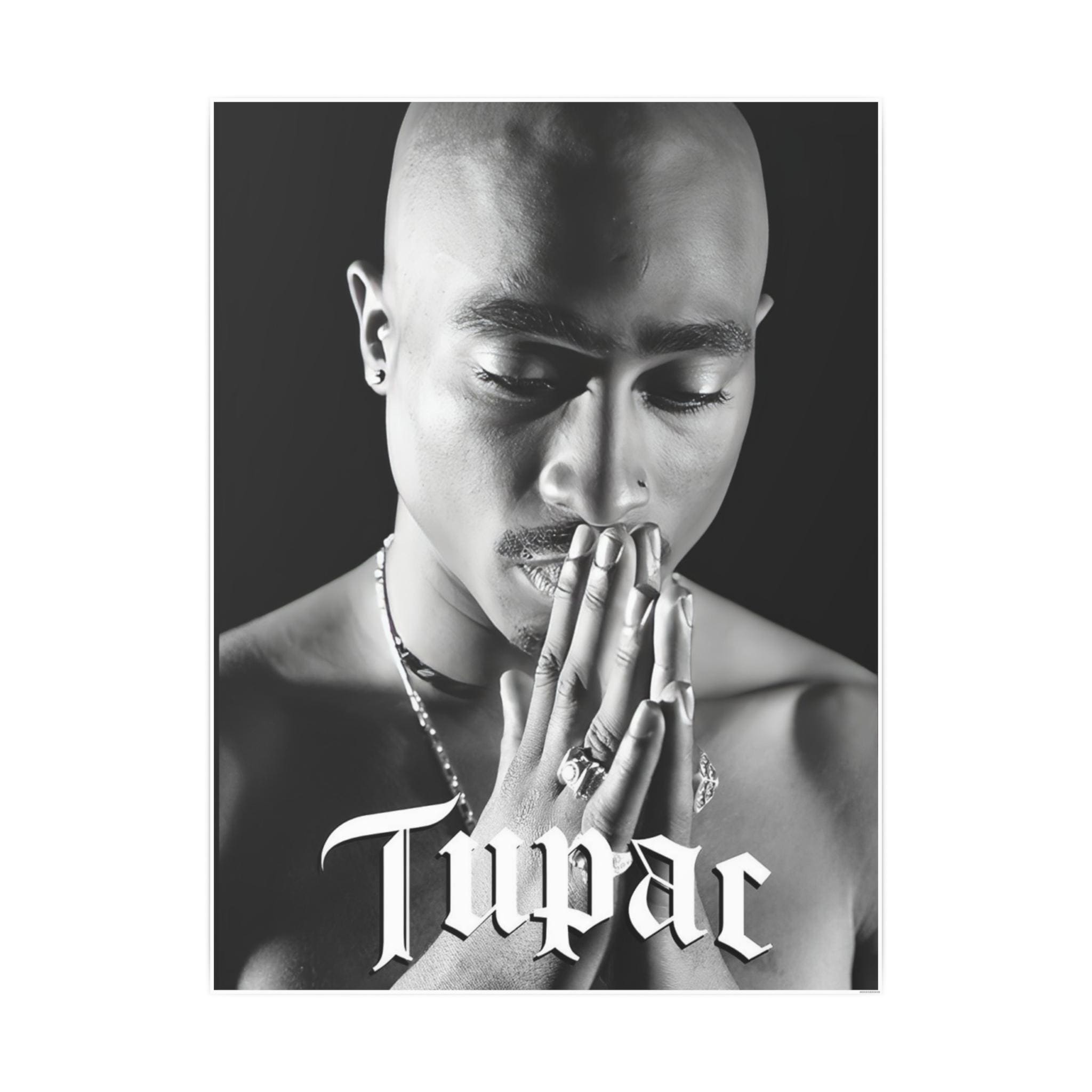 Tupac Shakur Poster Set of Two I Music Wall Art I Vintage Poster I Rap ...