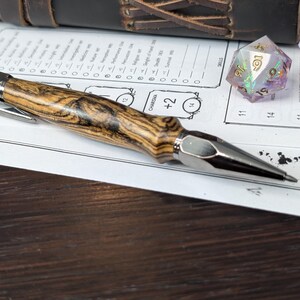 Tactician Quill: Hardwood Pencil for Dnd 2mm Lead - Etsy