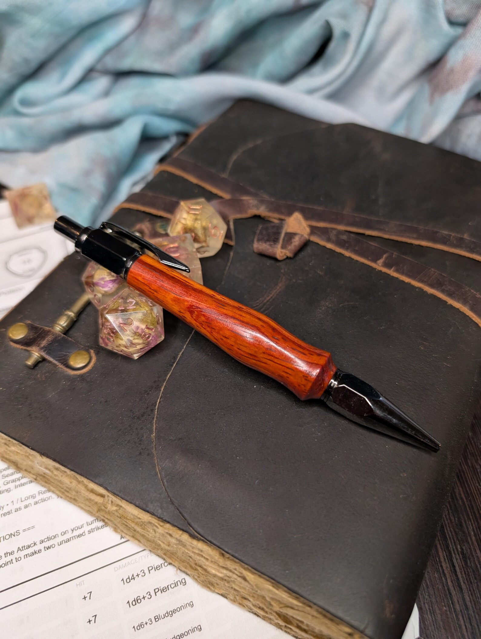 Tactician Quill: Hardwood Pencil for Dnd (2mm Lead) - Etsy