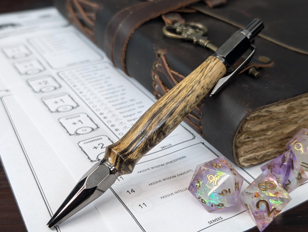 Tactician Quill: Hardwood Pencil for Dnd 2mm Lead - Etsy